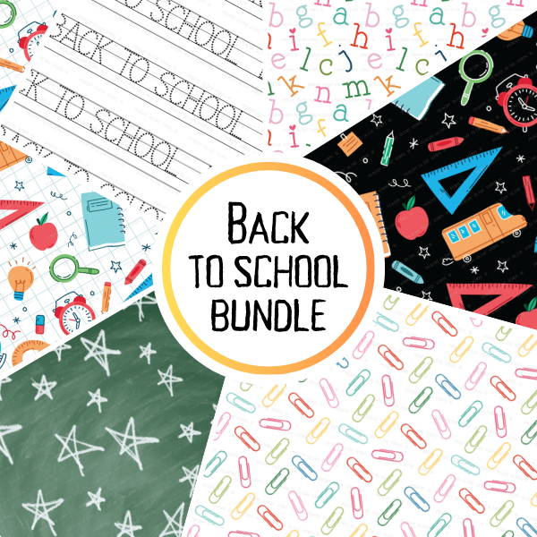 Back to School Vinyl Bundle – Peachy Olive Glitters