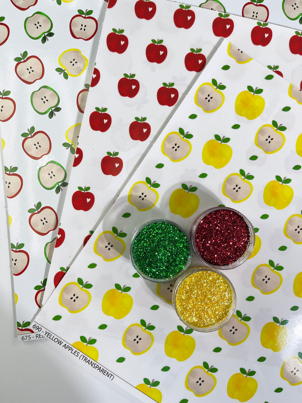 Apple Bundle – Peachy Olive Glitters