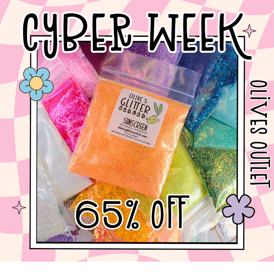 POG || #glittersnob – Peachy Olive Glitters