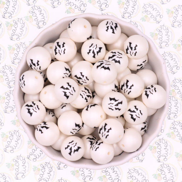 Solid Gumball Bead Set - #23 Bats – Peachy Olive Glitters