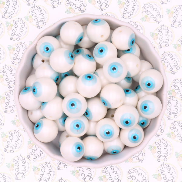 Solid Gumball Bead Set - #24 Eyes – Peachy Olive Glitters