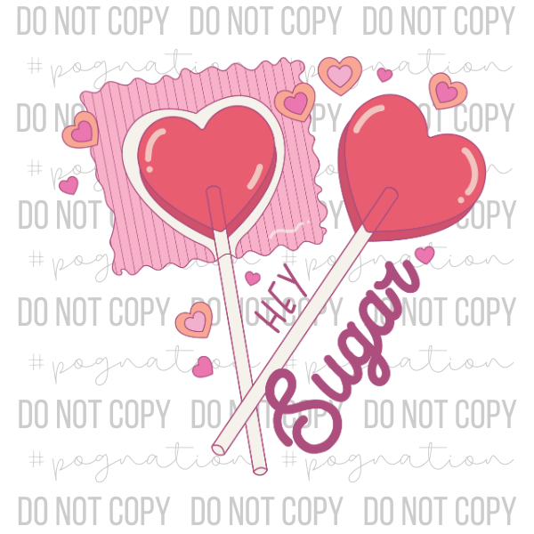 Hey Sugar Decal – Peachy Olive Glitters