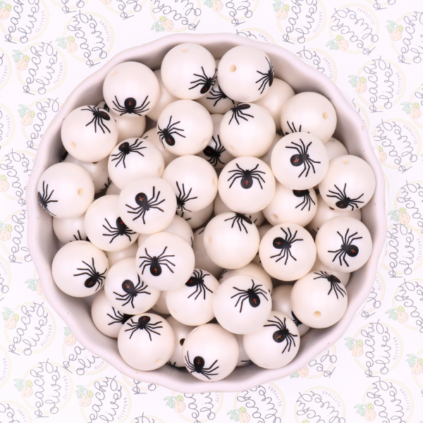Solid Gumball Bead Set - #25 Spiders – Peachy Olive Glitters