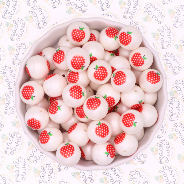 Solid Gumball Bead Set - #34 Apple – Peachy Olive Glitters