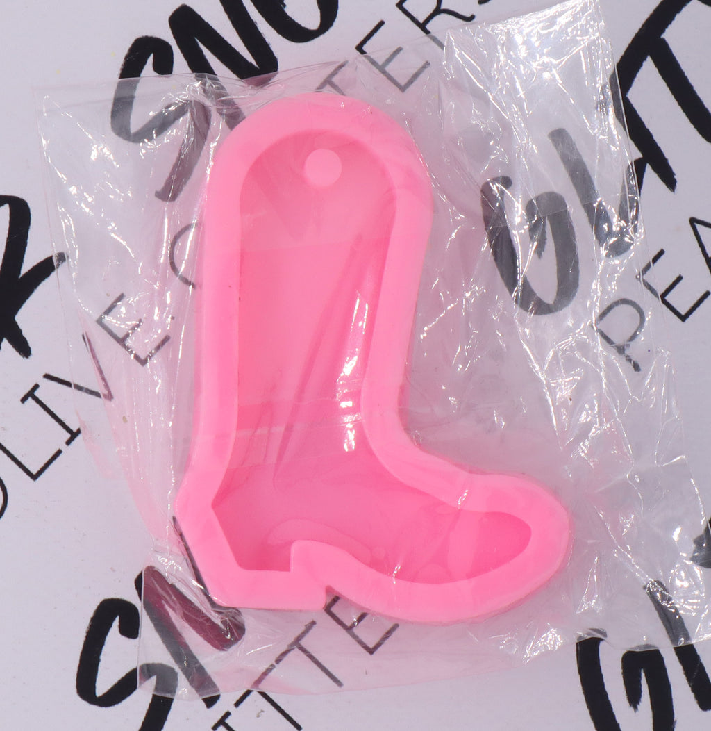 Cowboy Boot Keychain Mold – Peachy Olive Glitters