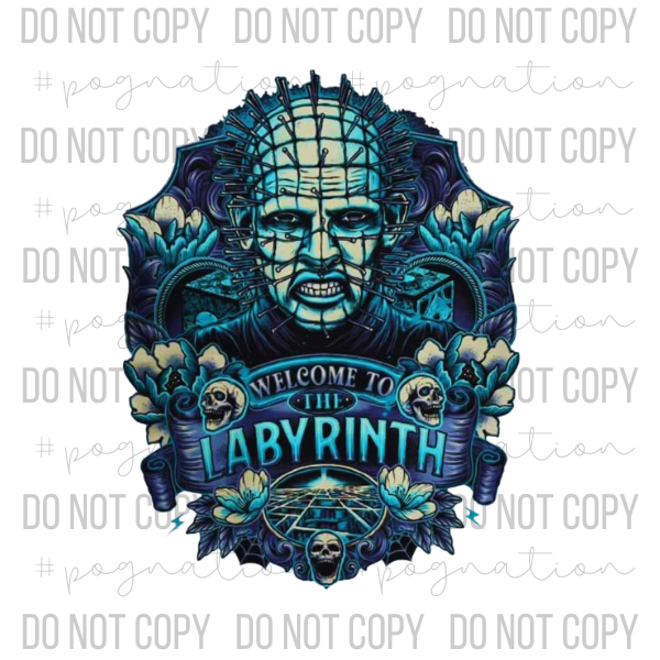 Welcome to the Labyrinth Decal – Peachy Olive Glitters
