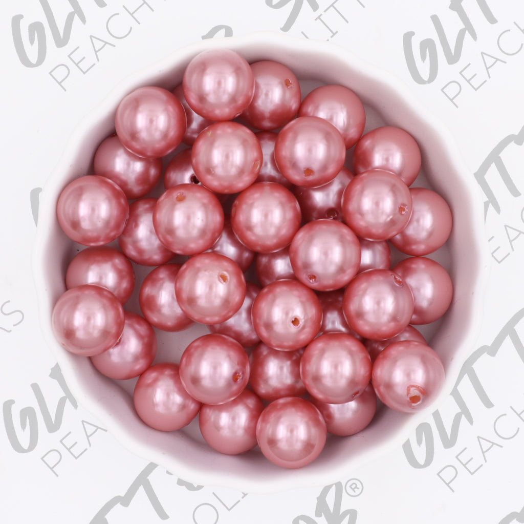 Solid Gumball Bead Set - 17 – Peachy Olive Glitters