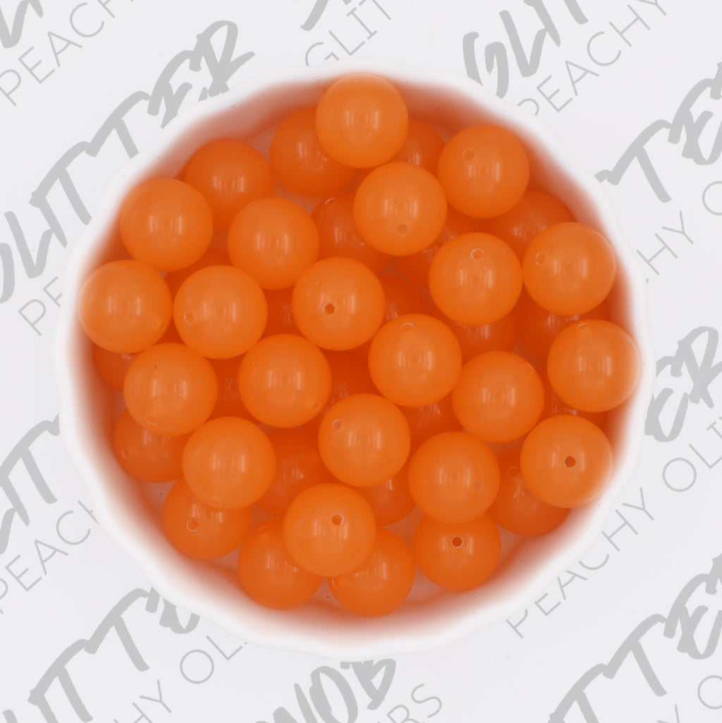 Solid Gumball Bead Set - 11 – Peachy Olive Glitters