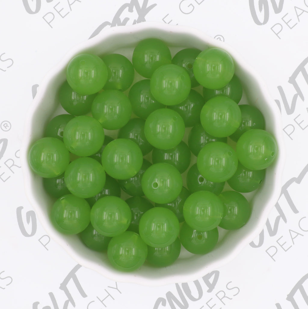 Solid Gumball Bead Set - 13 – Peachy Olive Glitters