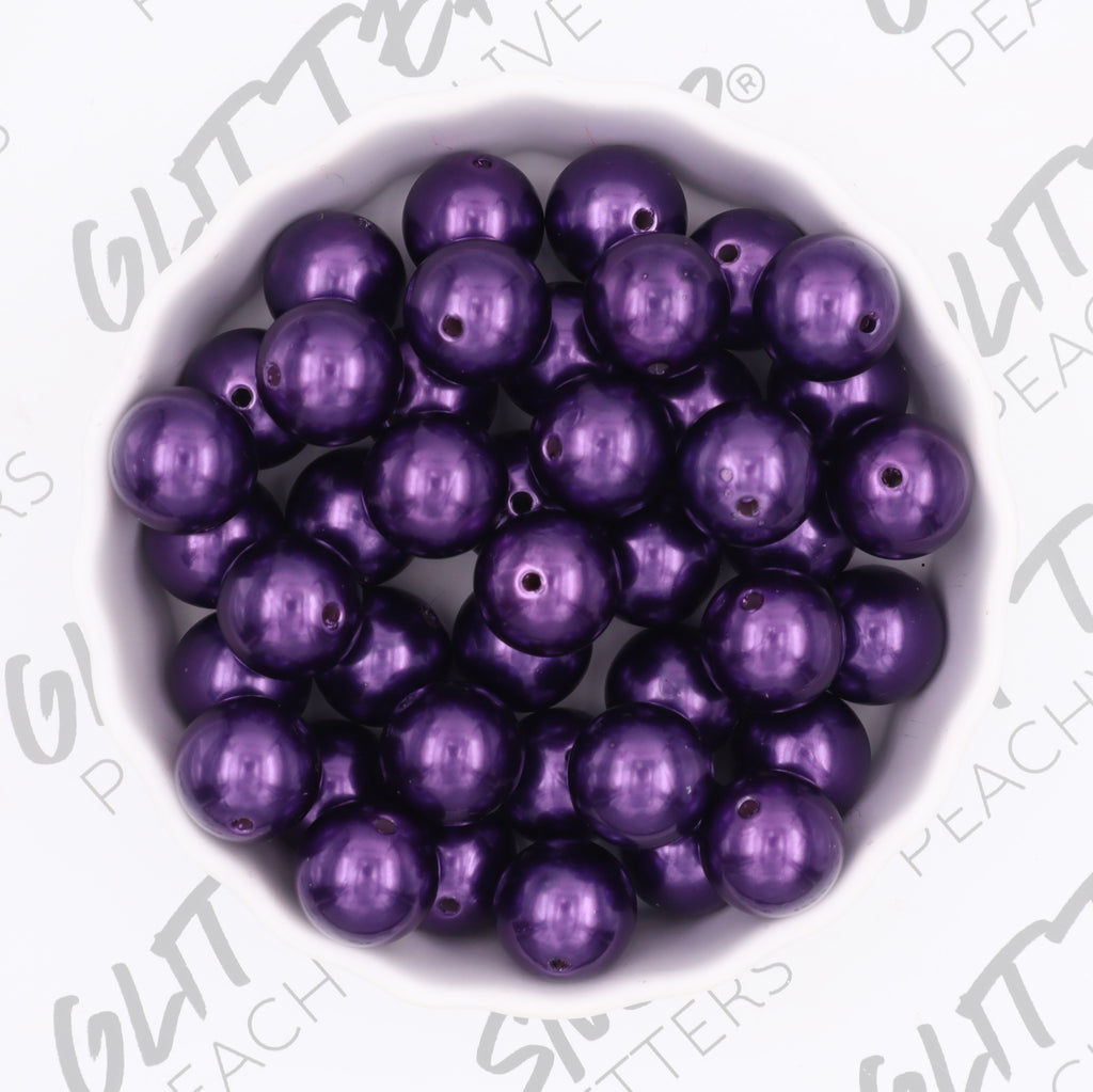 Solid Gumball Bead Set - 14 – Peachy Olive Glitters