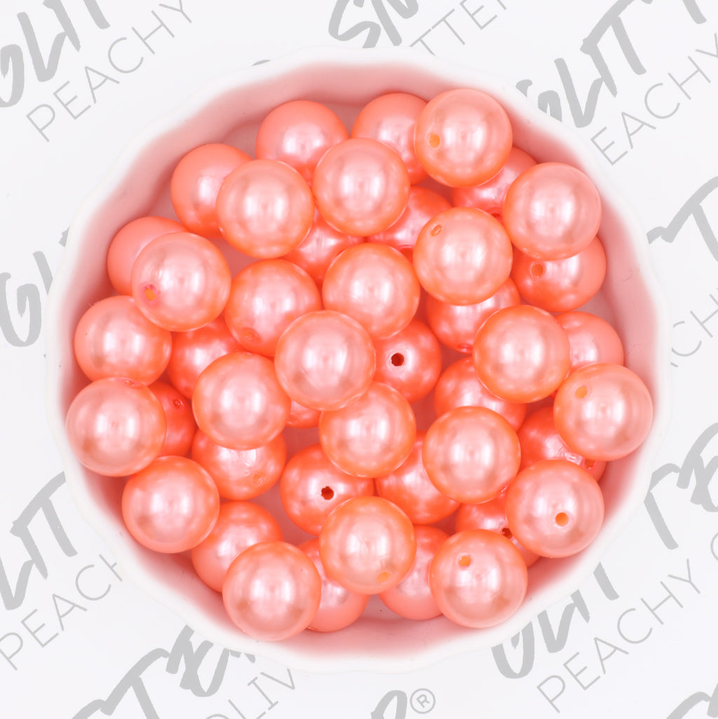 Solid Gumball Bead Set - 15 – Peachy Olive Glitters