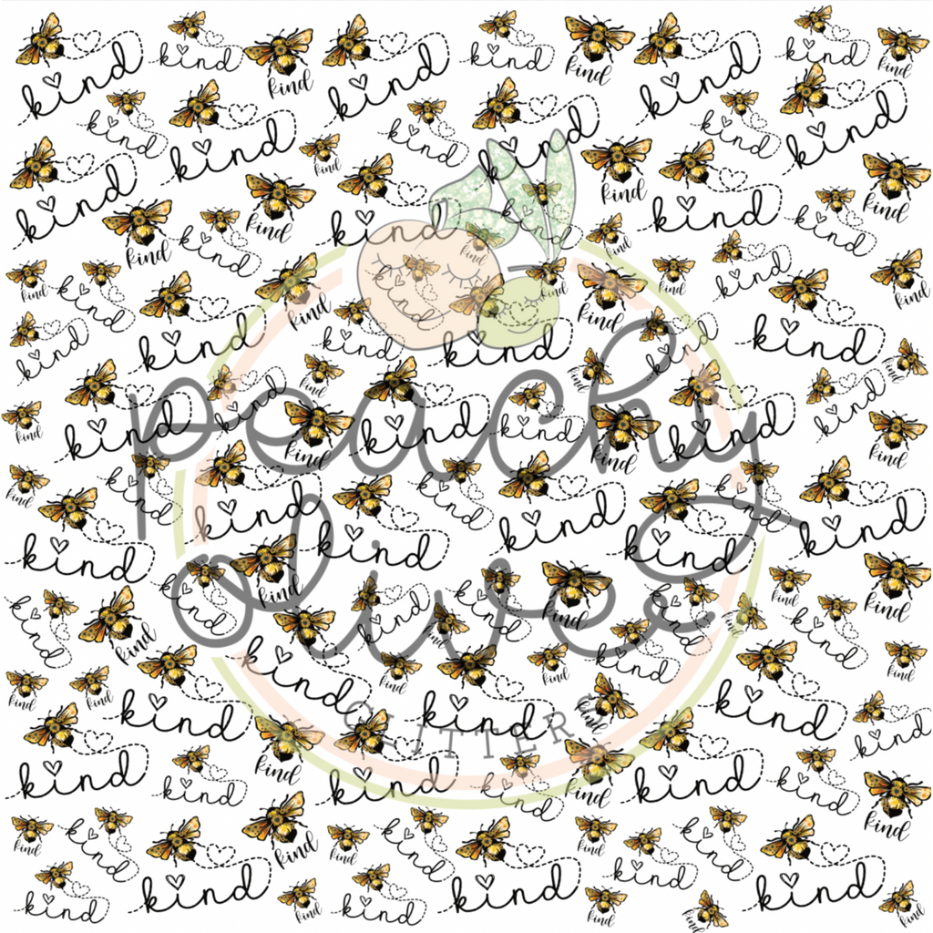 Bee Kind Vinyl - 152 – Peachy Olive Glitters