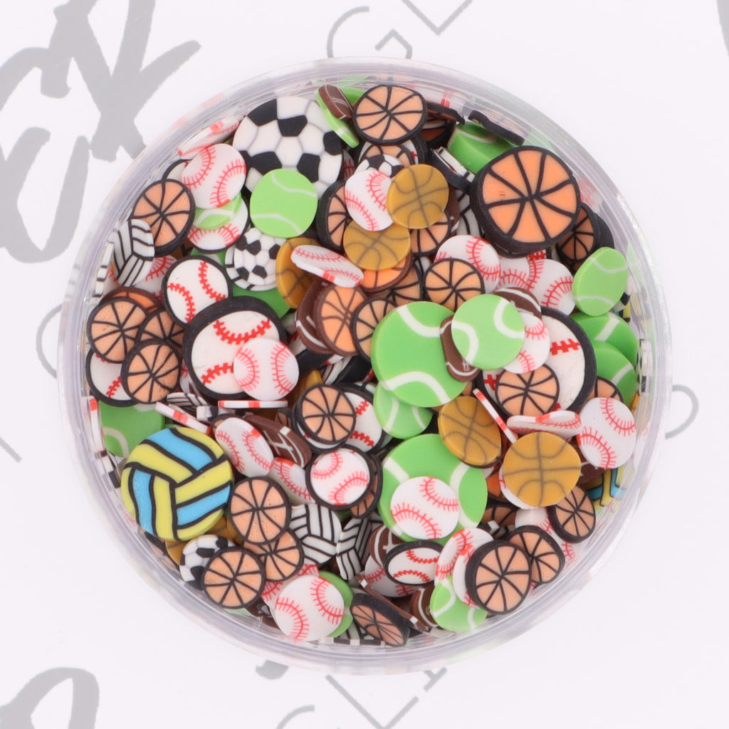 Sports Fan Sprinkles – Peachy Olive Glitters