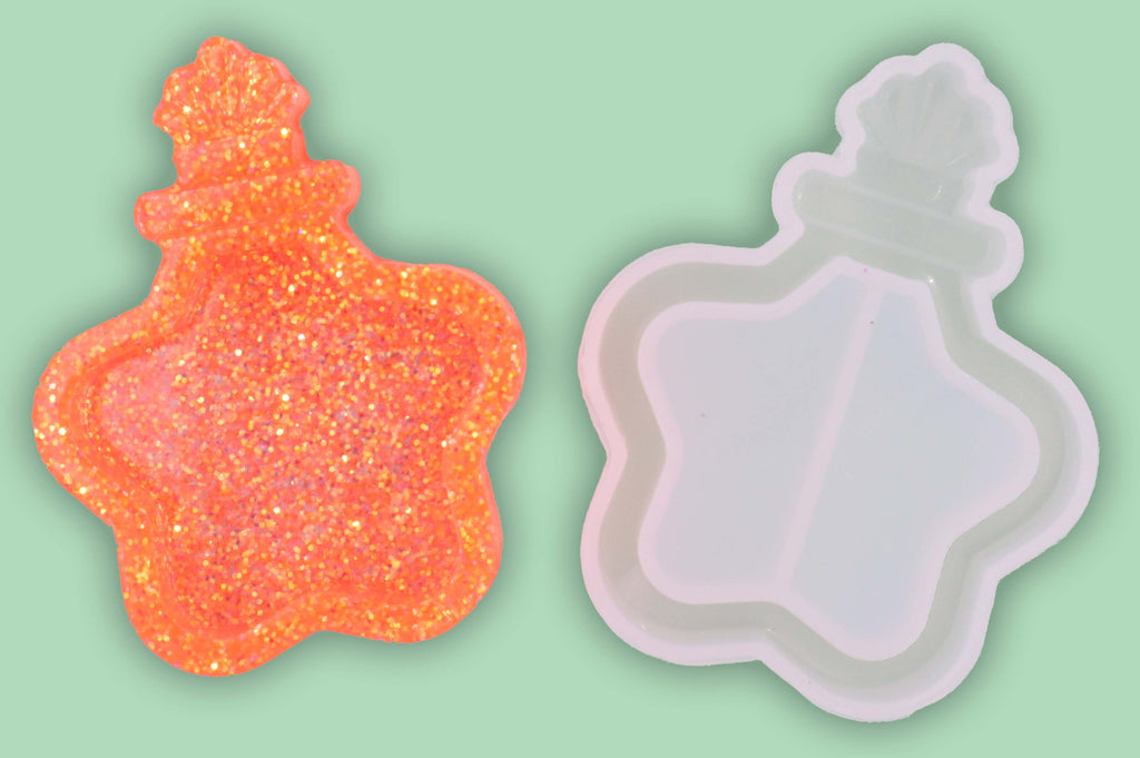 Star Emblem Shaker Mold – Peachy Olive Glitters