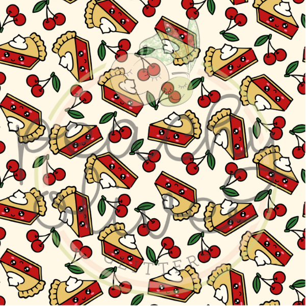 Cute Cherry Pies Vinyl - 1785/1786 – Peachy Olive Glitters