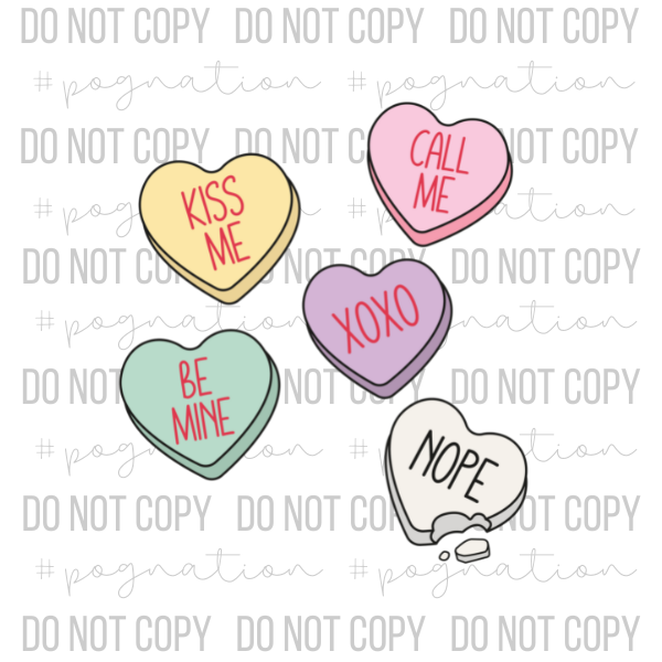Sweetheart Candies Decal – Peachy Olive Glitters