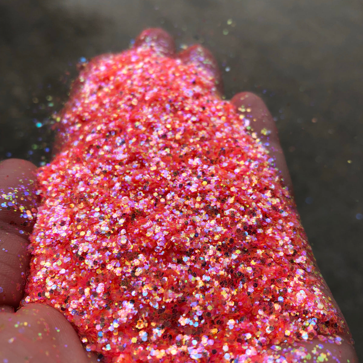 Multicolored Glitters – Peachy Olive Glitters