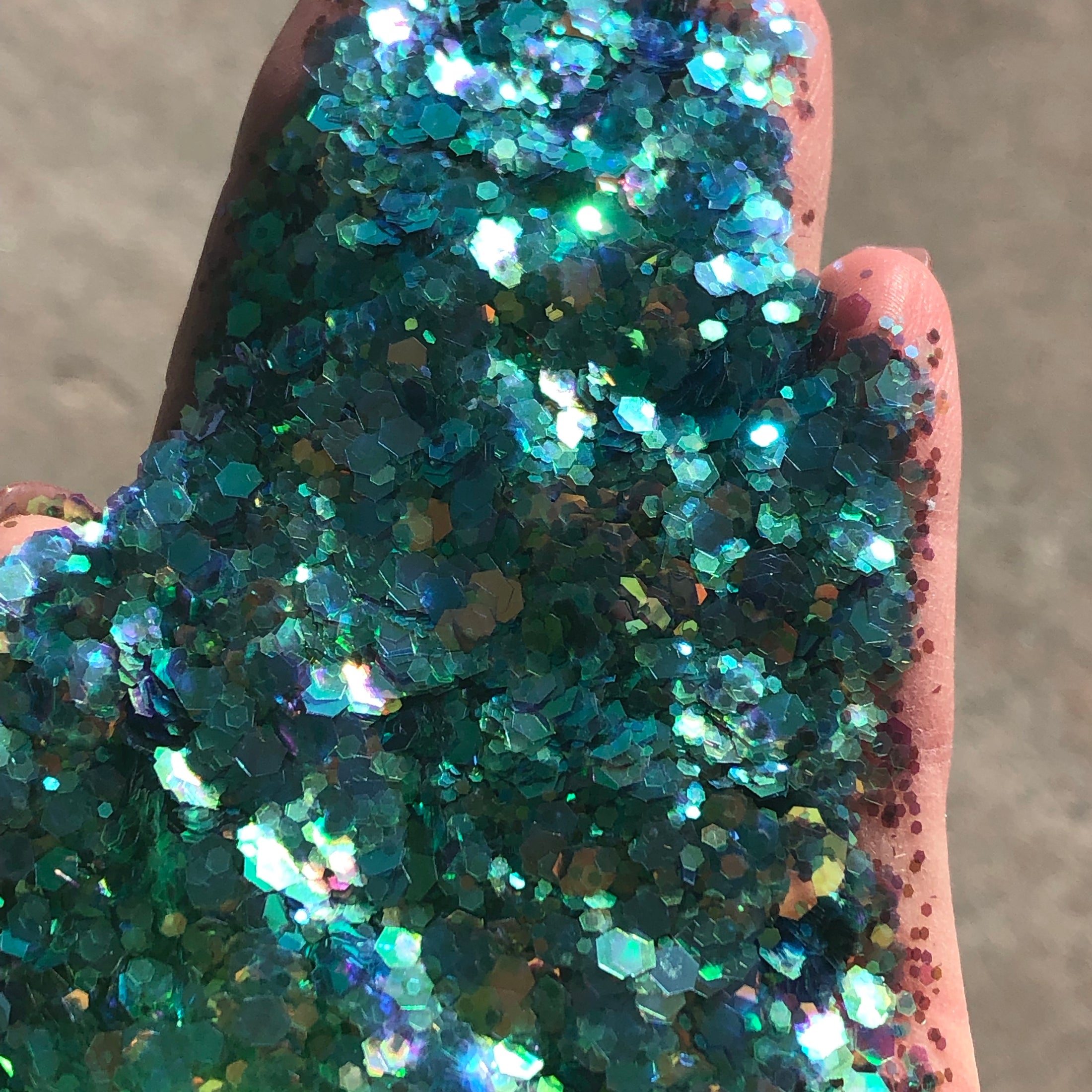 Mariner - Custom Mix – Peachy Olive Glitters